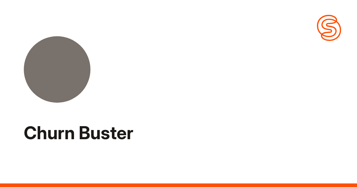 Churn Buster