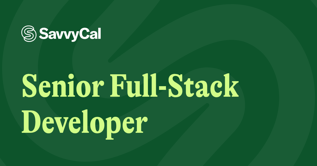 Senior Full-Stack Developer